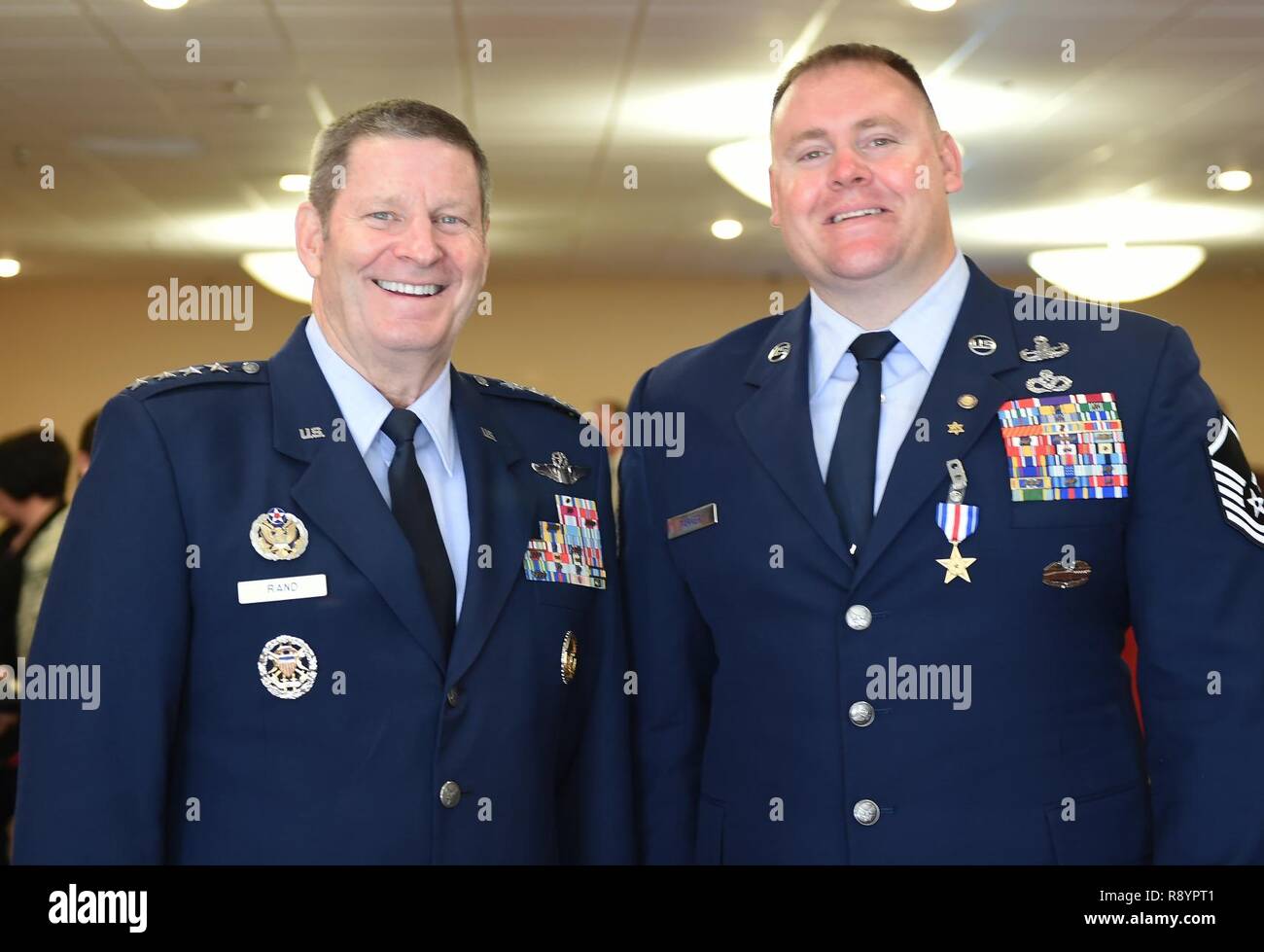 Retired U.S. Air Force Master Sgt. Kristopher Parker, was presented the ...