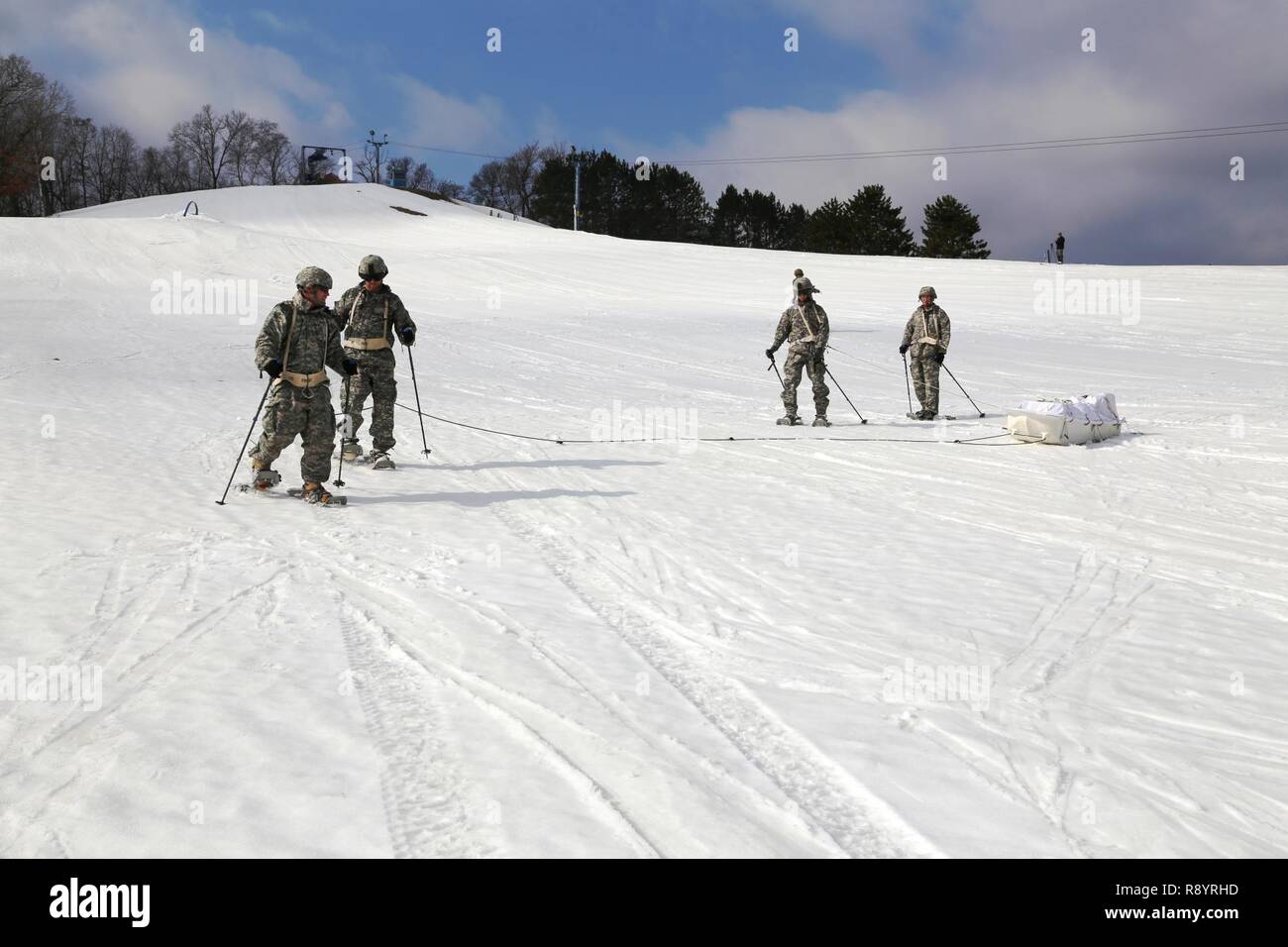 Ahkio sled hi-res stock photography and images - Alamy