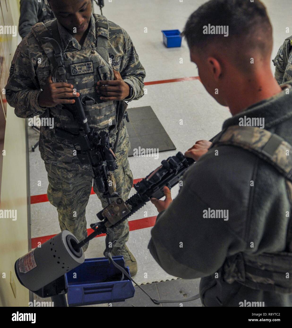U.S. Air Force Staff Sgt. Jonathan Pate, 8th Security Forces Squadron ...