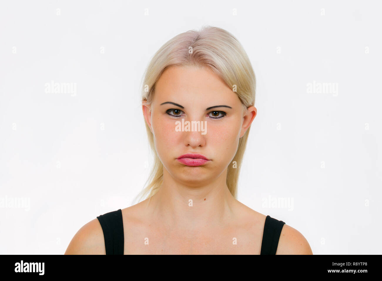 Pouting lips hi-res stock photography and images - Alamy