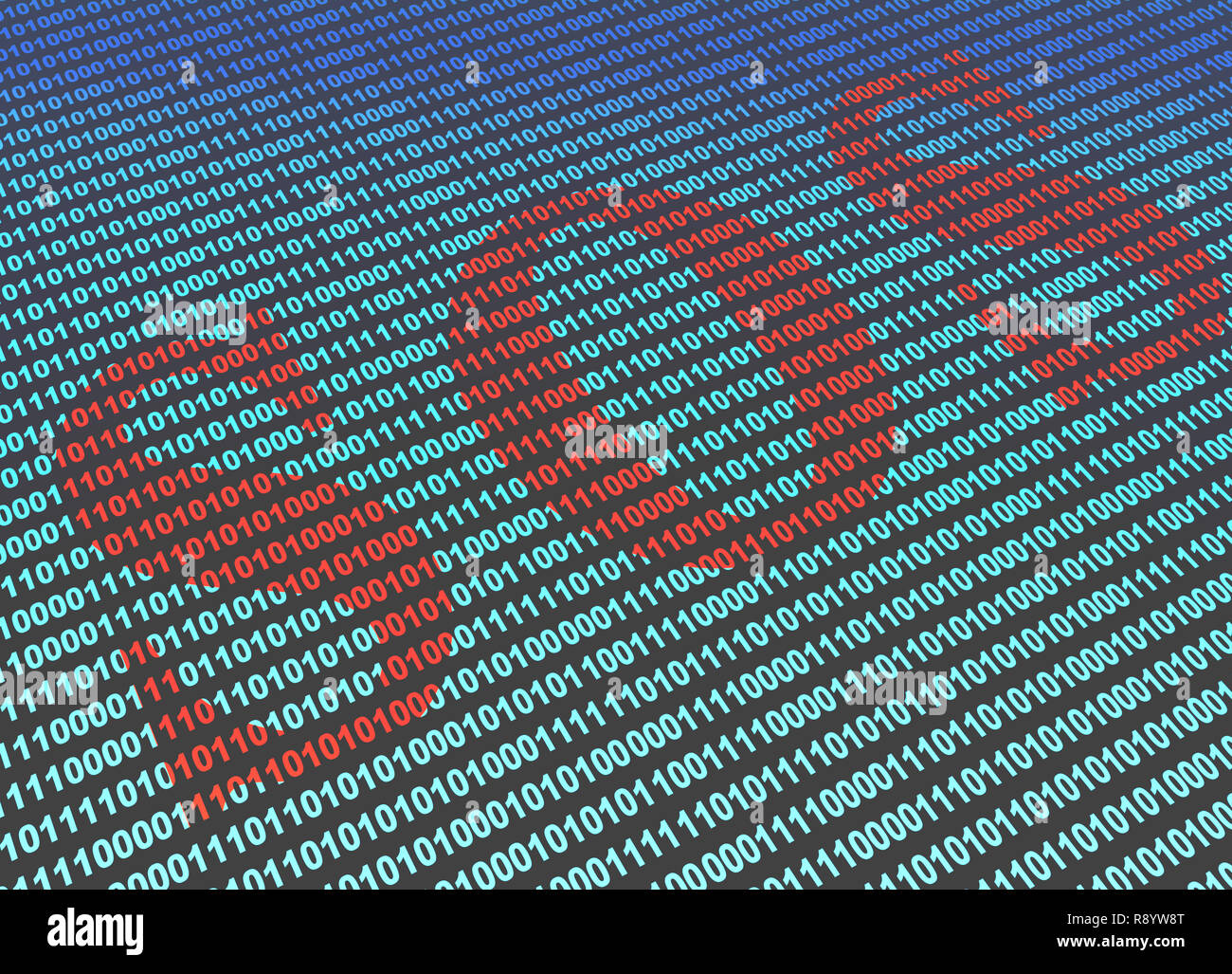 Word SOS in a binary code Stock Photo - Alamy