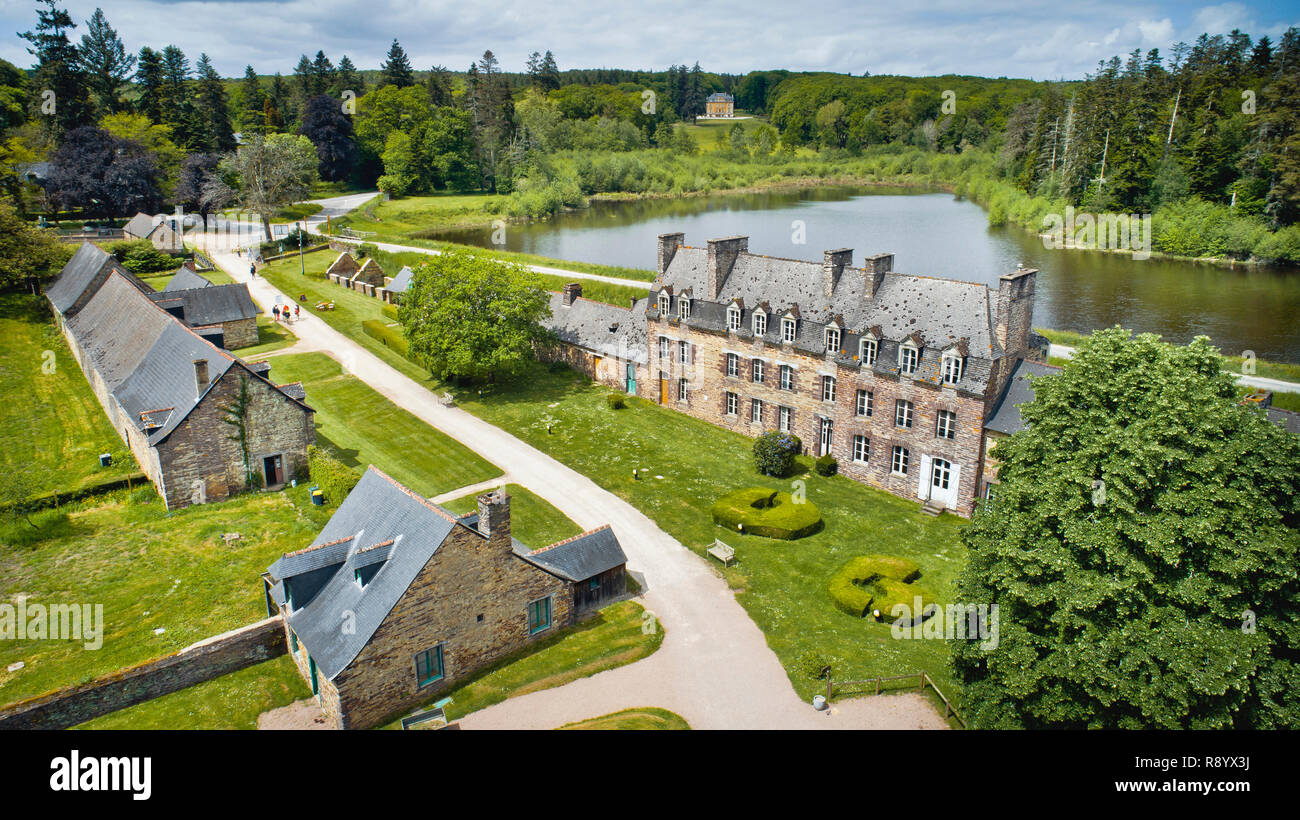 Paimpont (Brittany, north-western France): historic site Paimpont ...