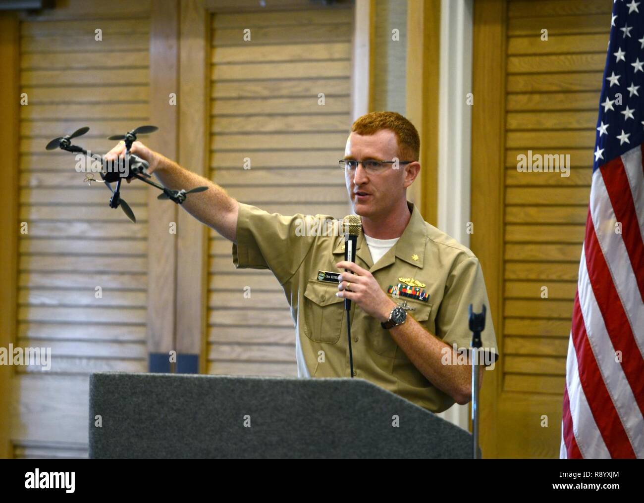 FORT SCHAFTER, Hawaii (March 9, 2017) Lt. Cmdr. Christopher Keithley ...