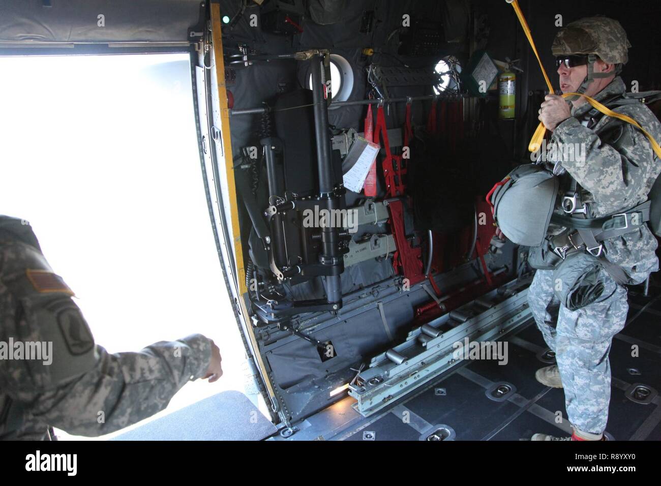 U.S. Army paratrooper, Sgt. 1st Class Paul Schweikert, 310th ...