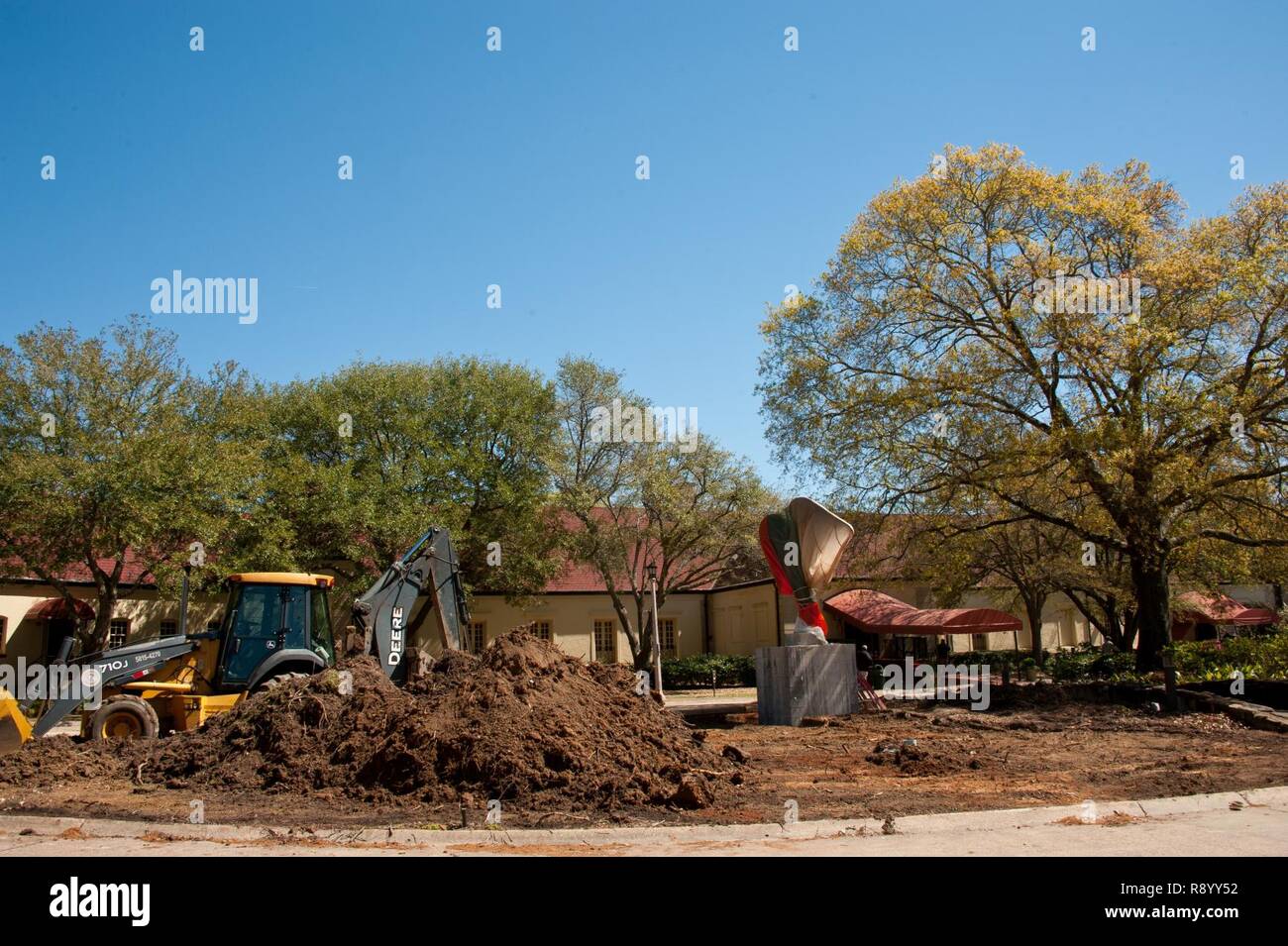 Maxwell AFB, Ala. - The Daedalus Statue honoring American aviators who ...
