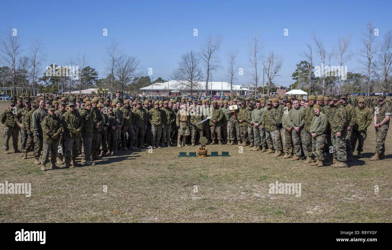 U.S. Marines with 8th Engineer Support Battalion, 2nd Marine Logistics ...