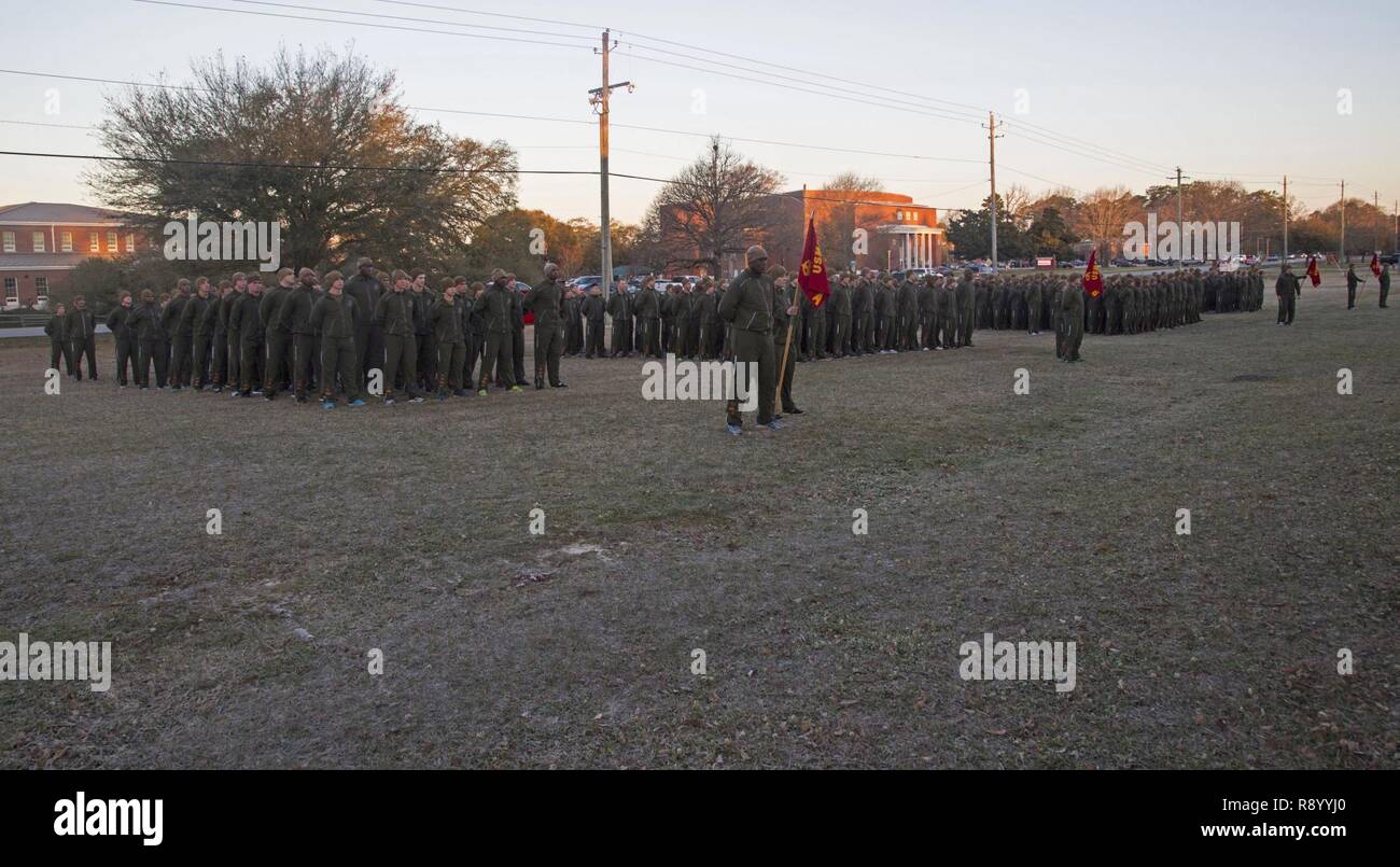 U.S. Marines with Headquarters and Support Battalion (H&S Bn), Marine ...