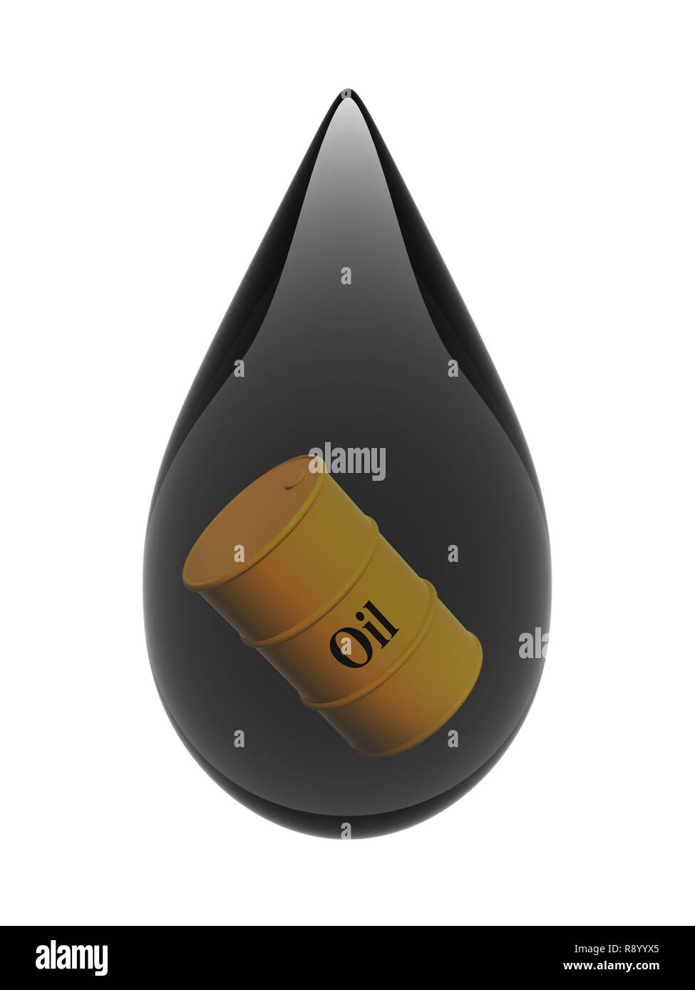 Oil slick illustration Cut Out Stock Images & Pictures - Alamy