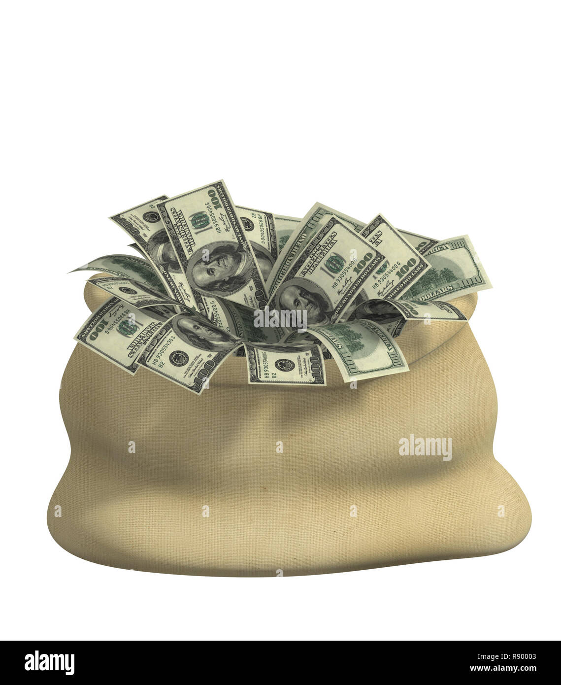 Money bag 3d hi-res stock photography and images - Alamy