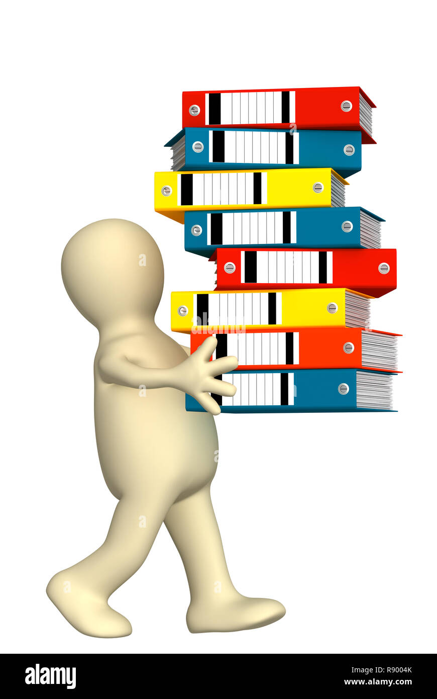 3d paper puppet hi-res stock photography and images - Alamy