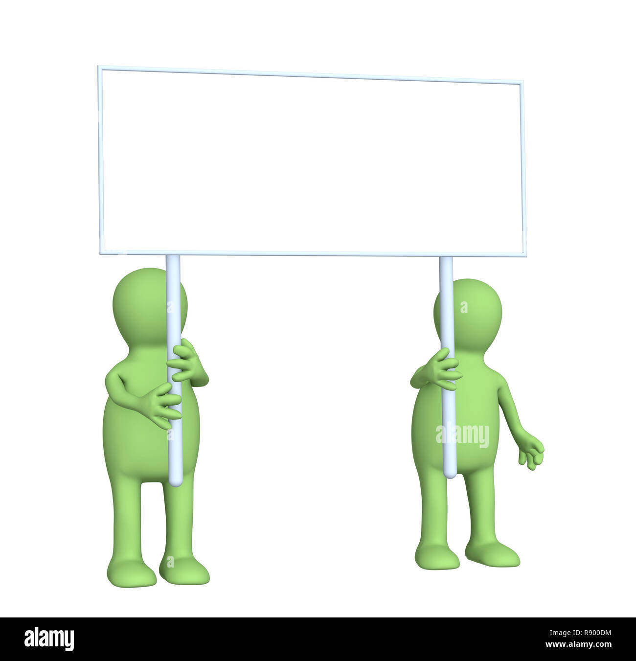 Protest poster in hands Cut Out Stock Images & Pictures - Alamy