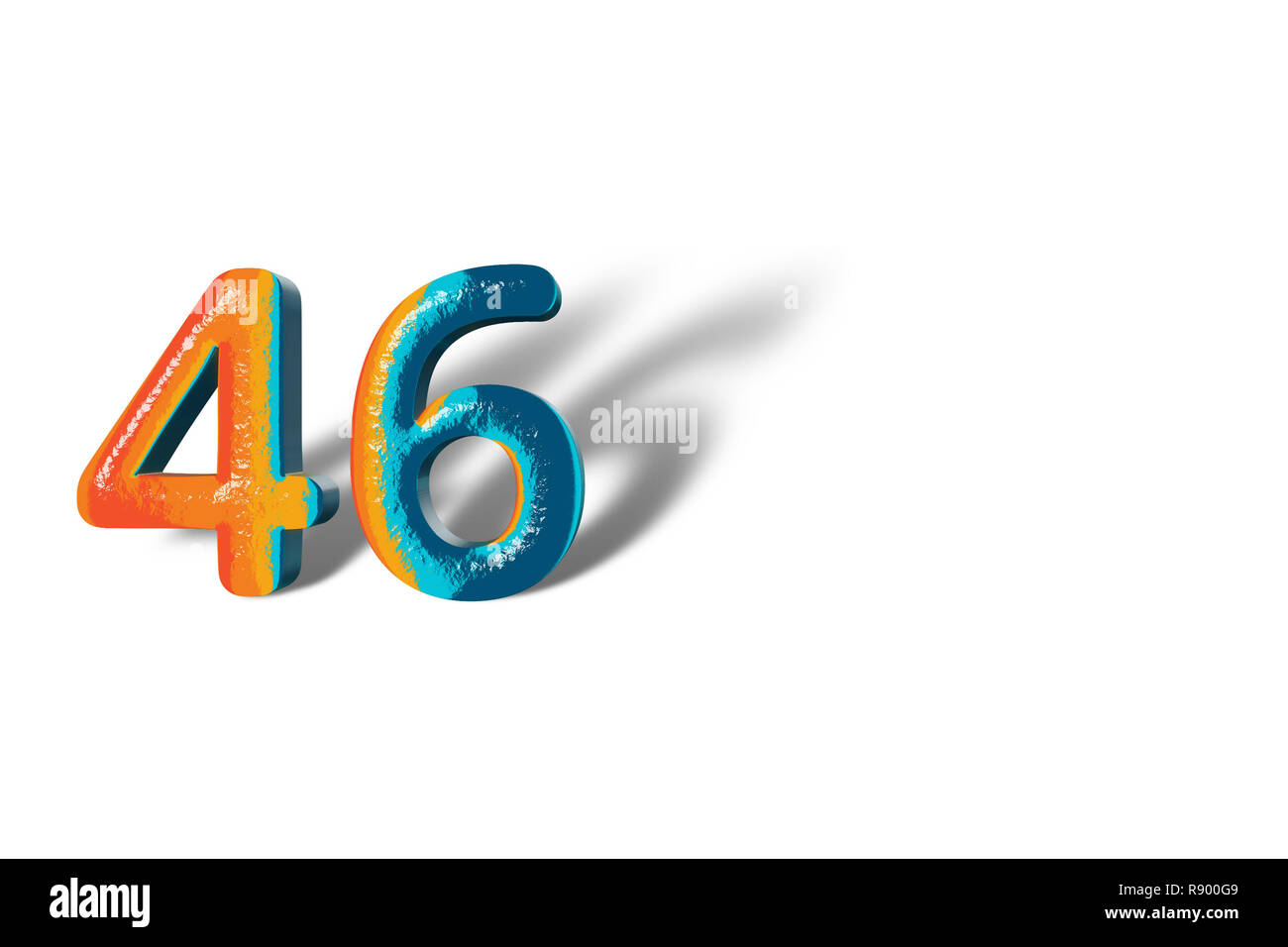Number 46 High Resolution Stock Photography and Images - Alamy