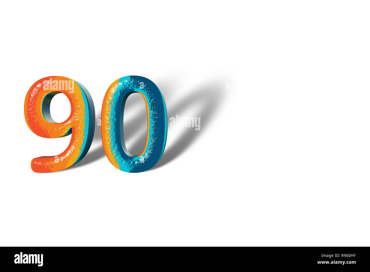 Number 90 High Resolution Stock Photography and Images - Alamy