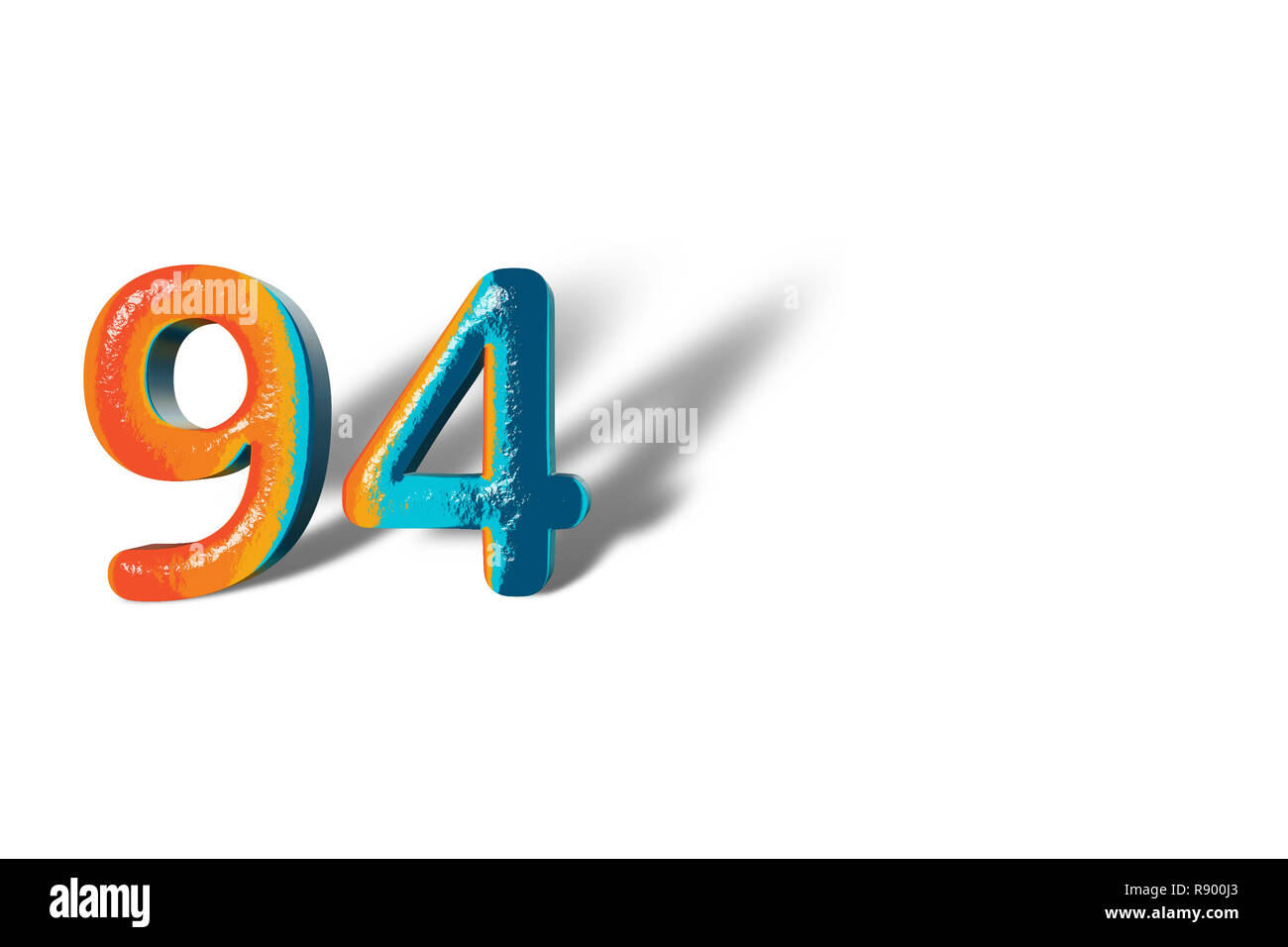 Number 94 High Resolution Stock Photography and Images - Alamy