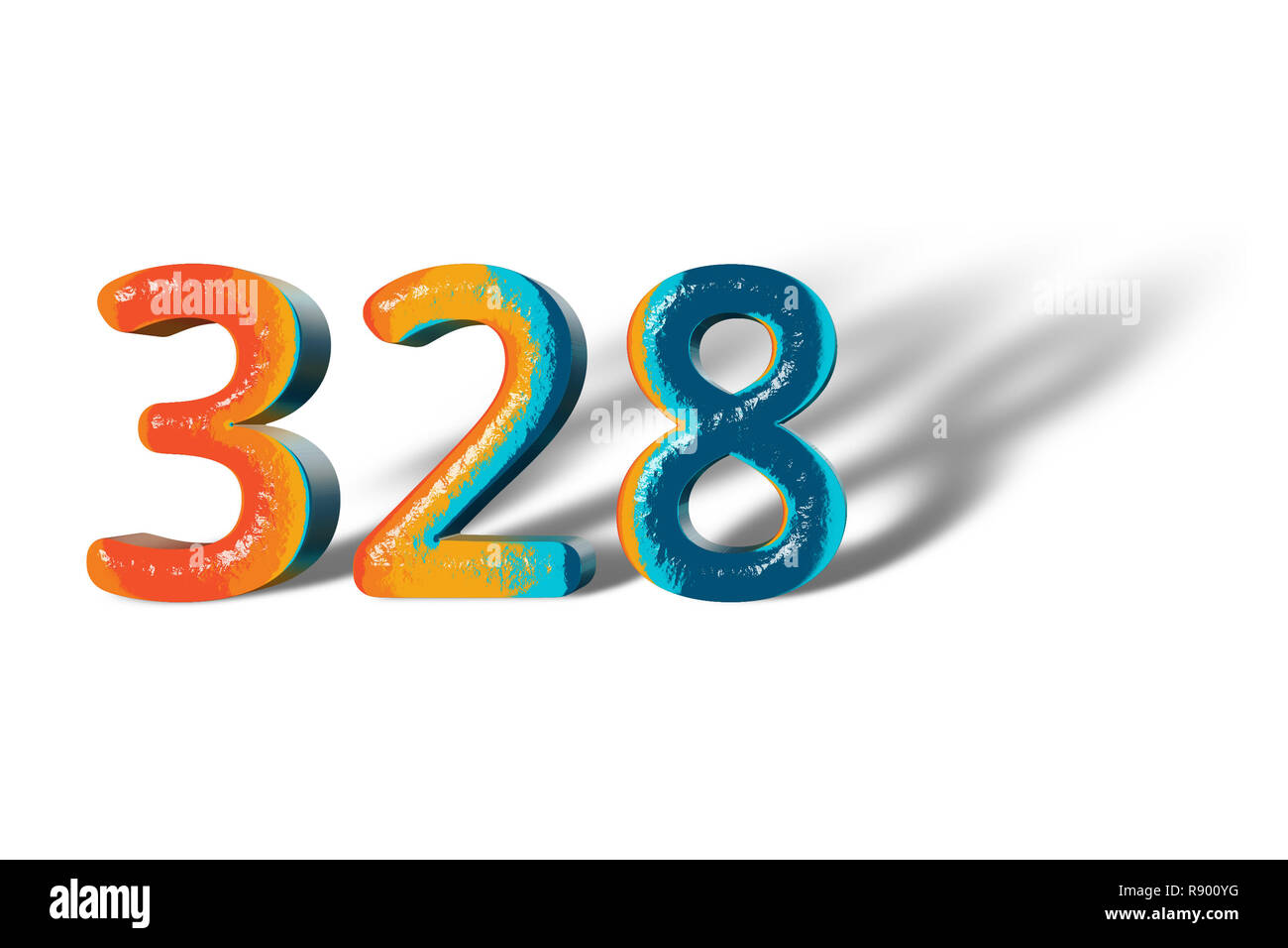 Number 328 Cut Out Stock Images & Pictures - Alamy