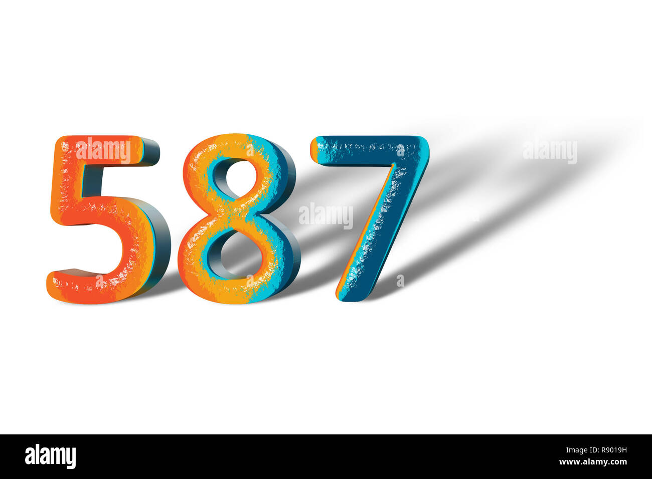 Number 587 hi-res stock photography and images - Alamy