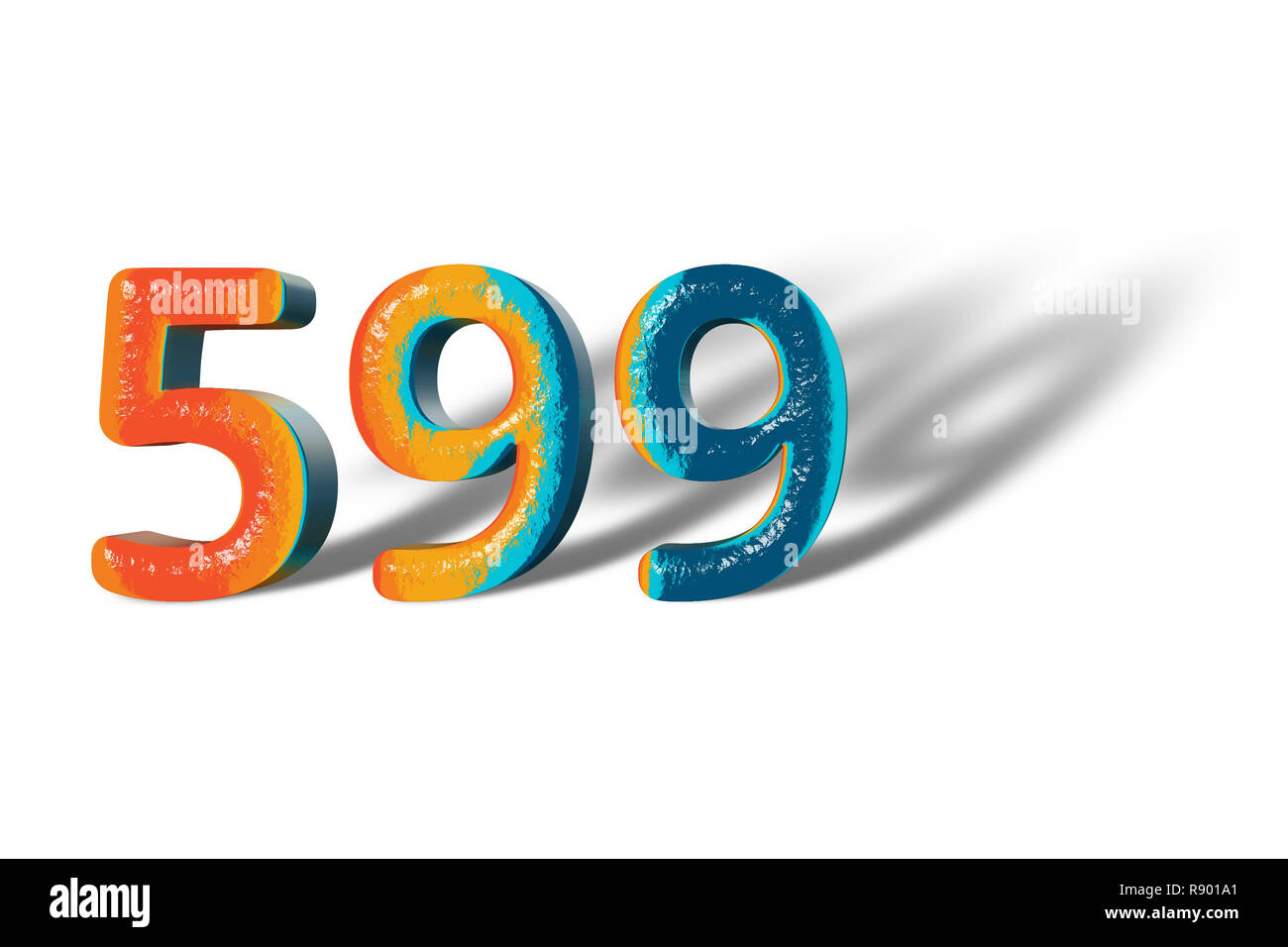 Number 599 Cut Out Stock Images & Pictures - Alamy