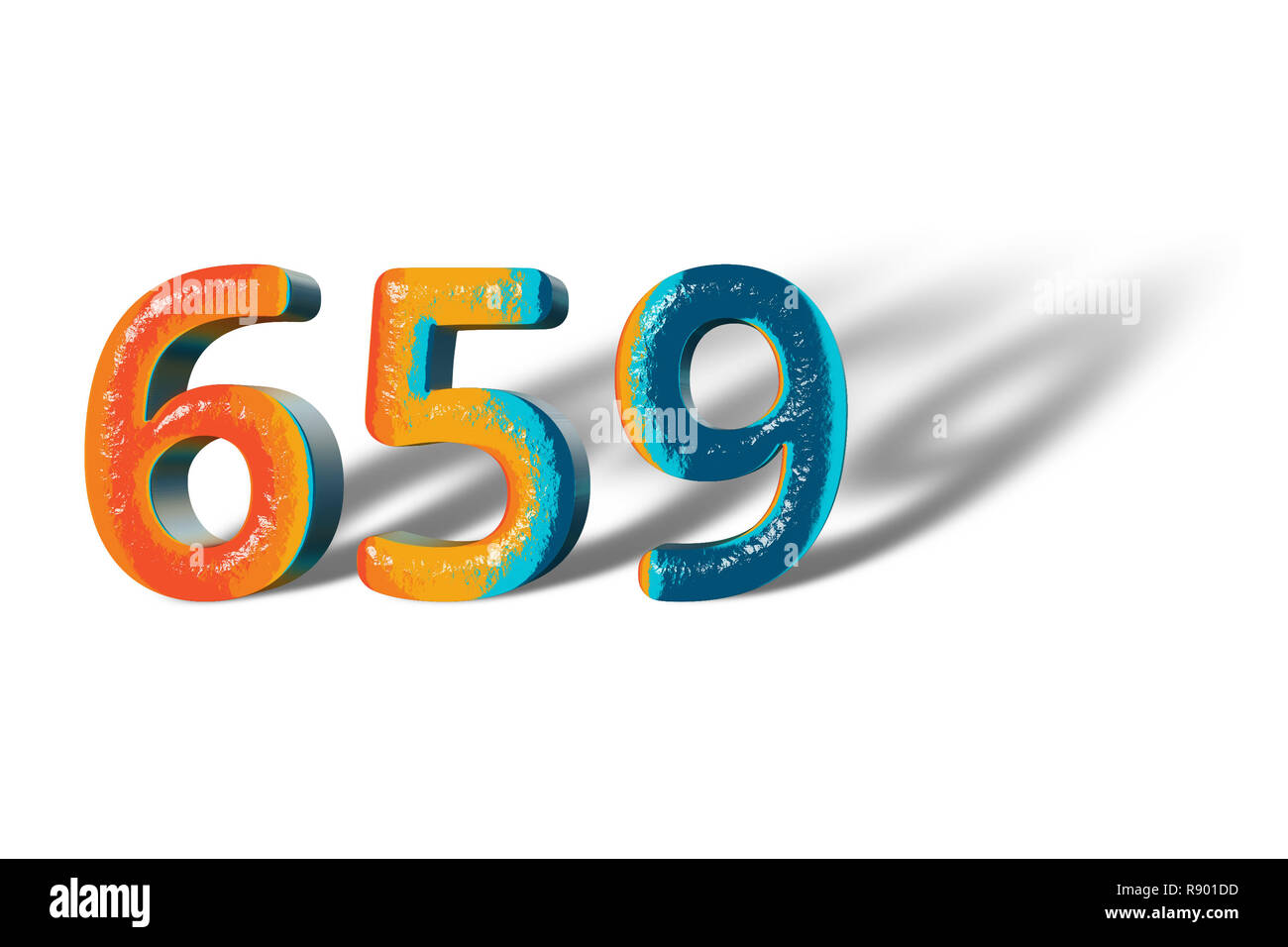 Number 659 Cut Out Stock Images & Pictures - Alamy