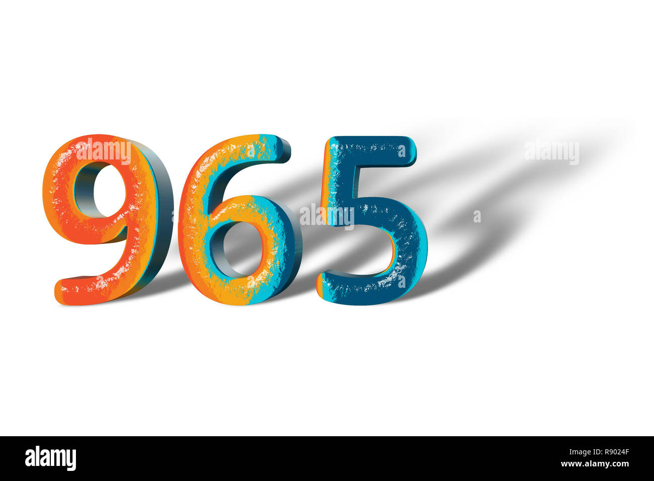 Number 965 Cut Out Stock Images & Pictures - Alamy