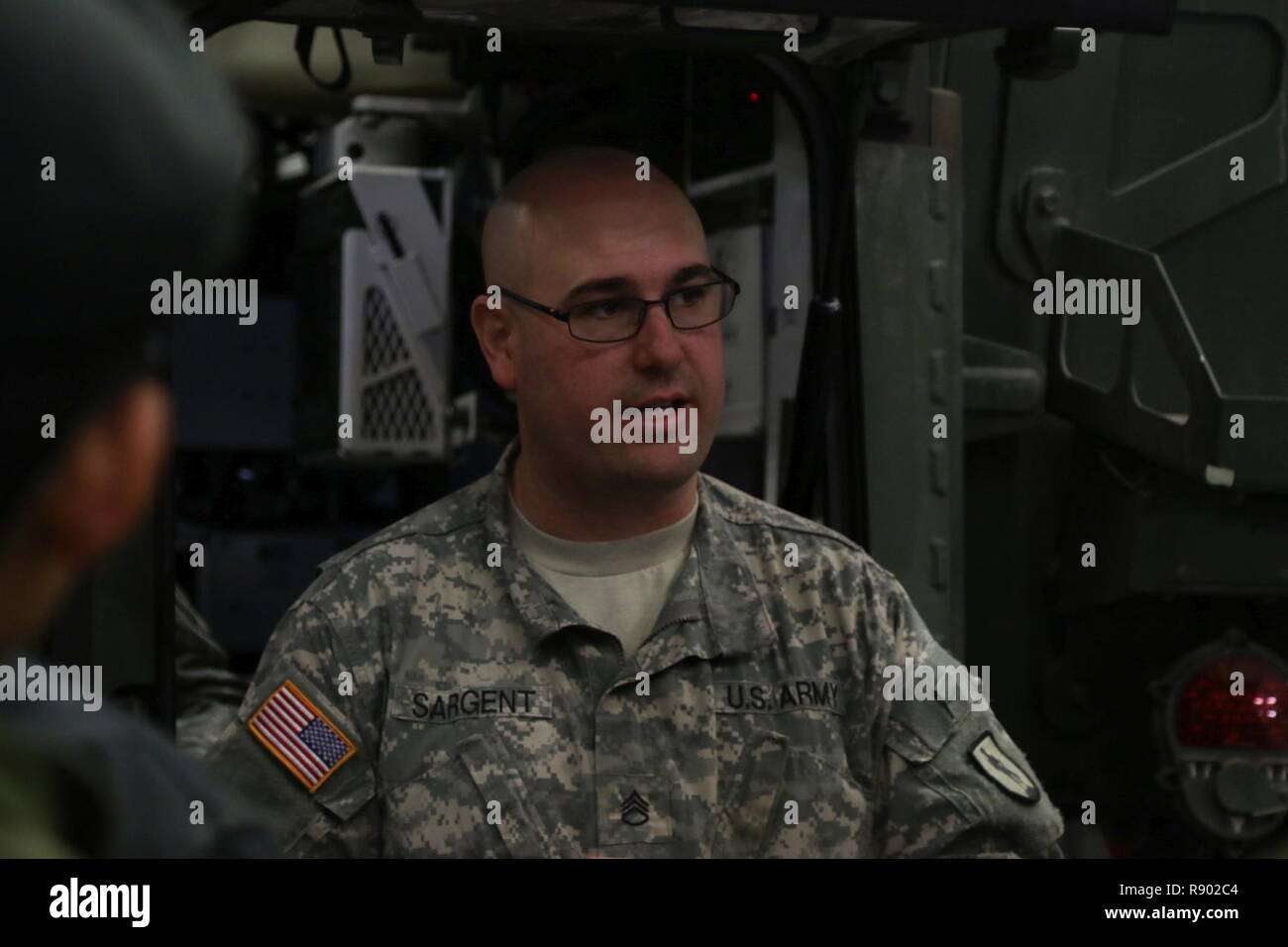 Staff Sgt. John Sargent, a motor transport operator instructor with ...