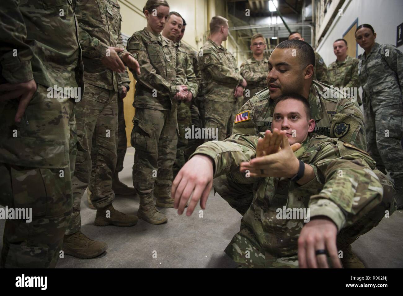 U.S. Army Spc. Joseph Baer, Defense Medical Readiness Training ...
