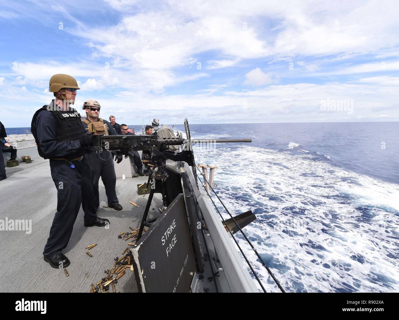 PHILIPPINE SEA (March 14, 2017) Cmdr. Sean Babbitt, acting executive ...