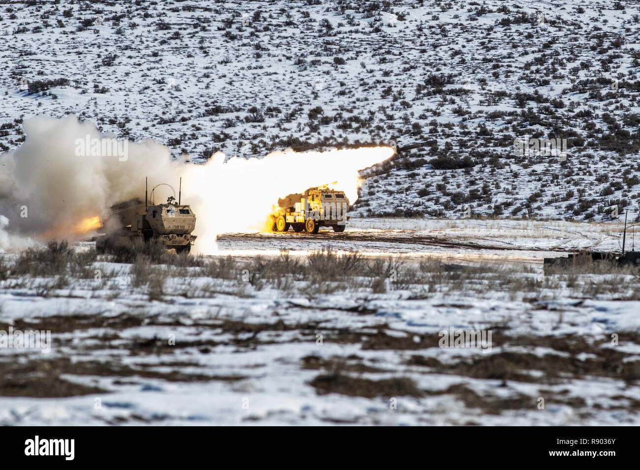 Soldier from 5-3 Field Artillery Regiment, 17th Field Artillery Brigade ...
