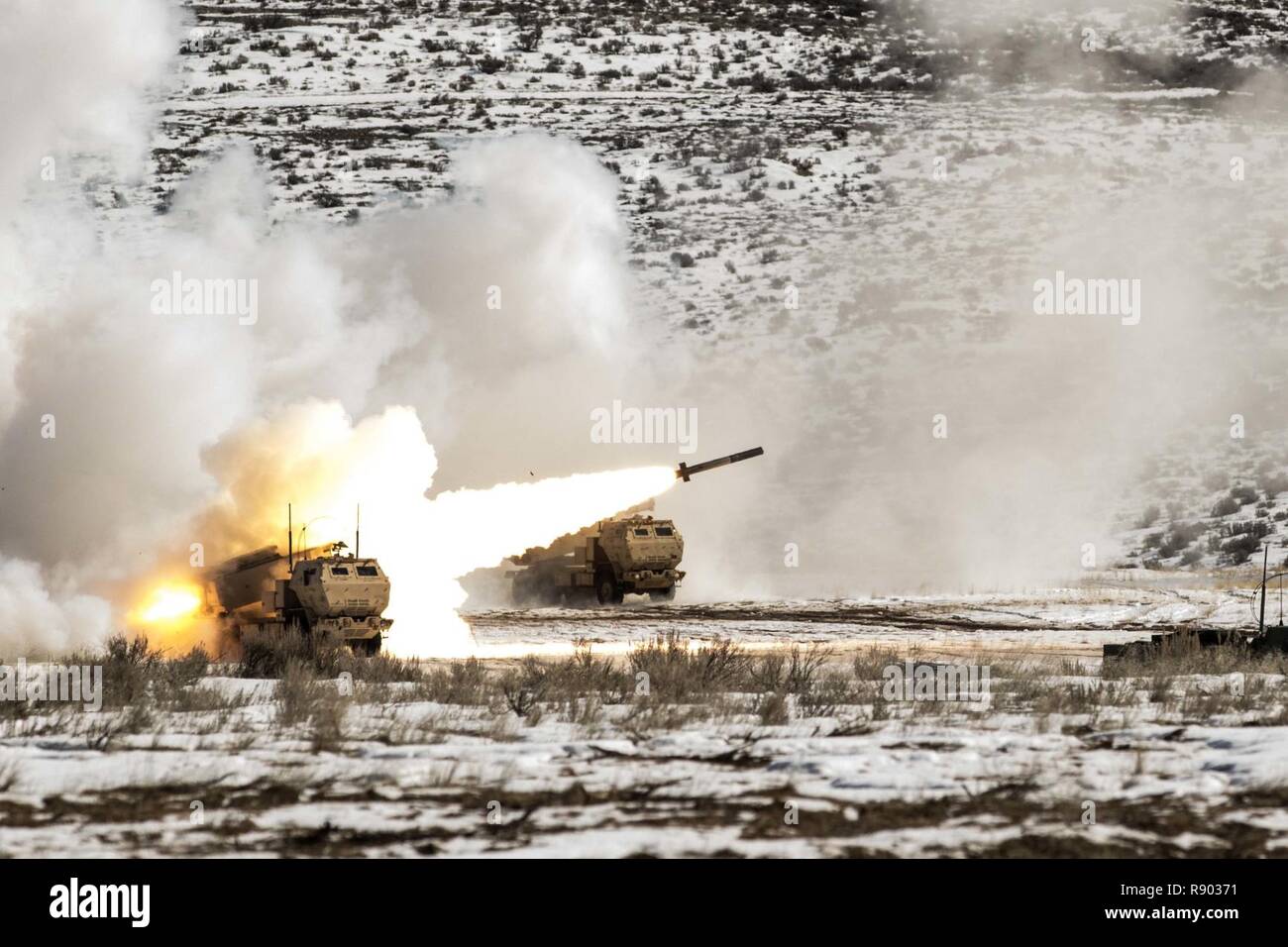 Soldier from 5-3 Field Artillery Regiment, 17th Field Artillery Brigade ...