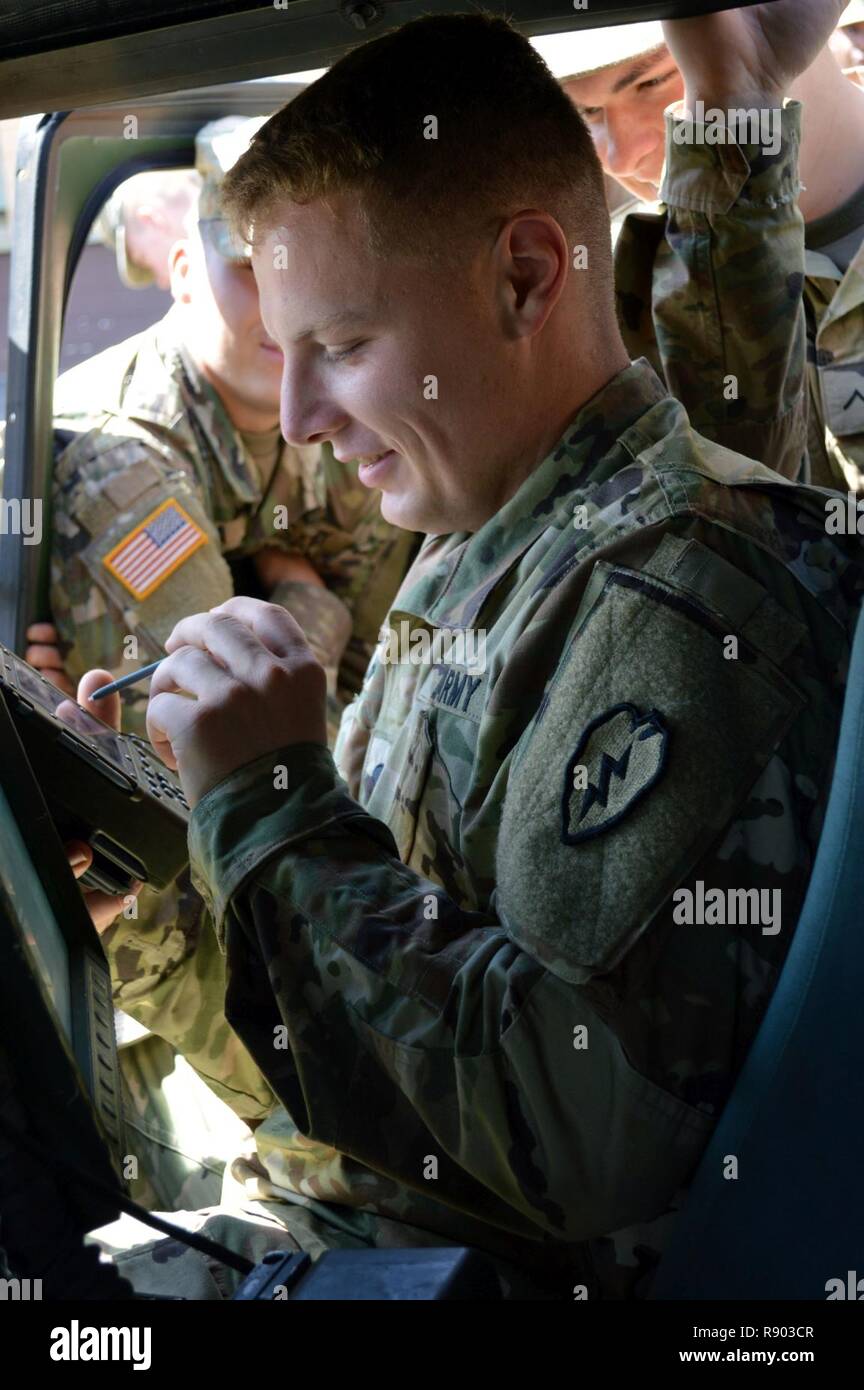Spc. Austin Helms, an infantryman assigned to 2nd Battalion, 27th ...