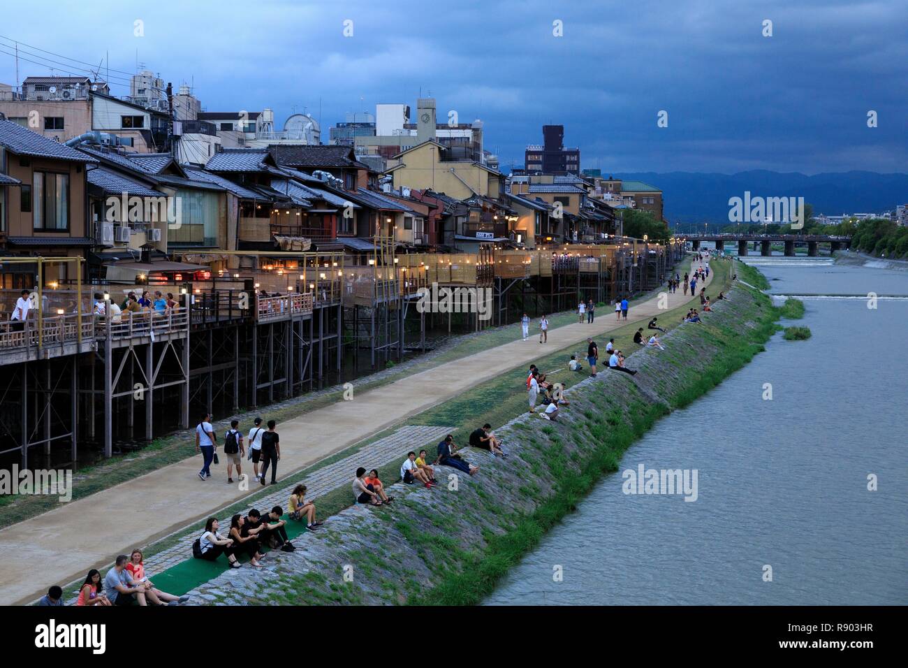 Japan, Honshu Island, Kansai Region, Kyoto, Higashiyama District, Kamo ...