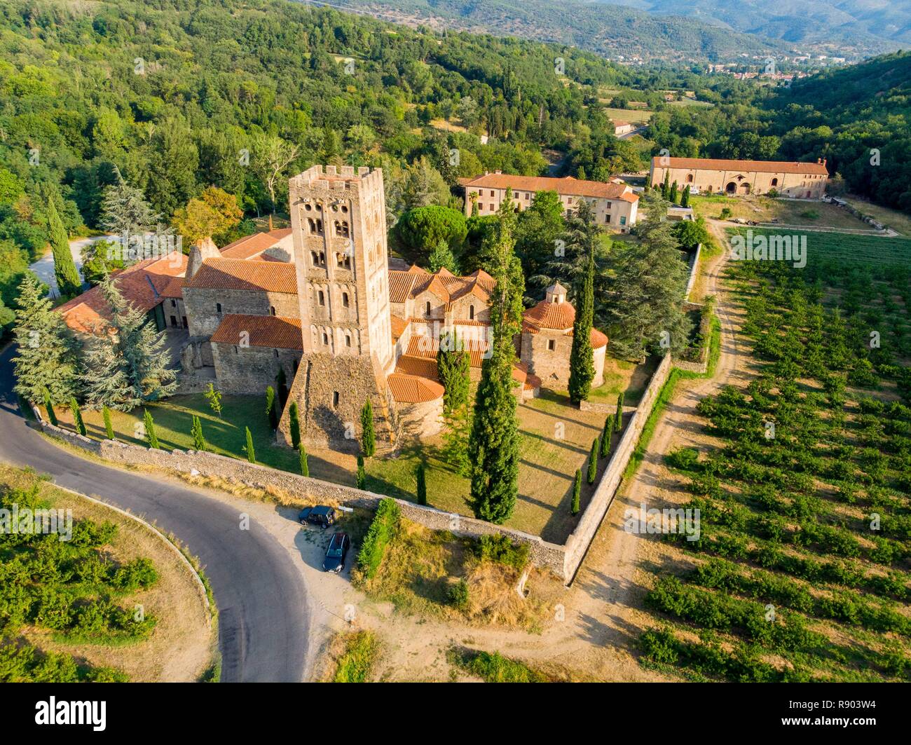 Pyrenees aerial view hi-res stock photography and images - Alamy