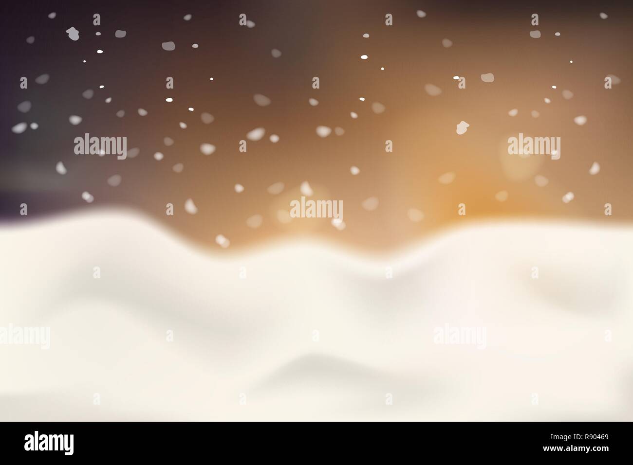 Falling snow abstract christmas Stock Vector Images - Alamy