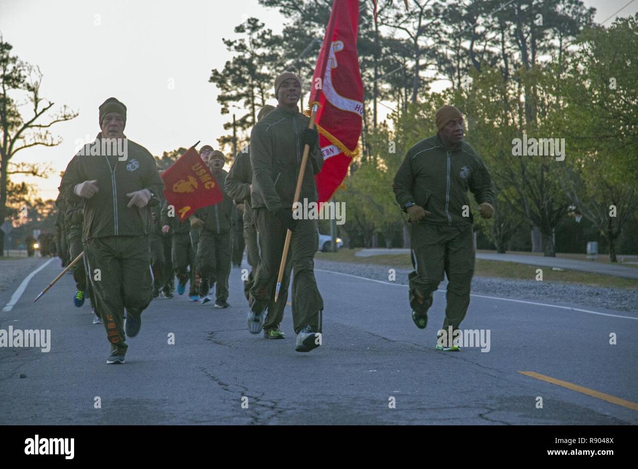 Battalion formation run hi-res stock photography and images - Alamy
