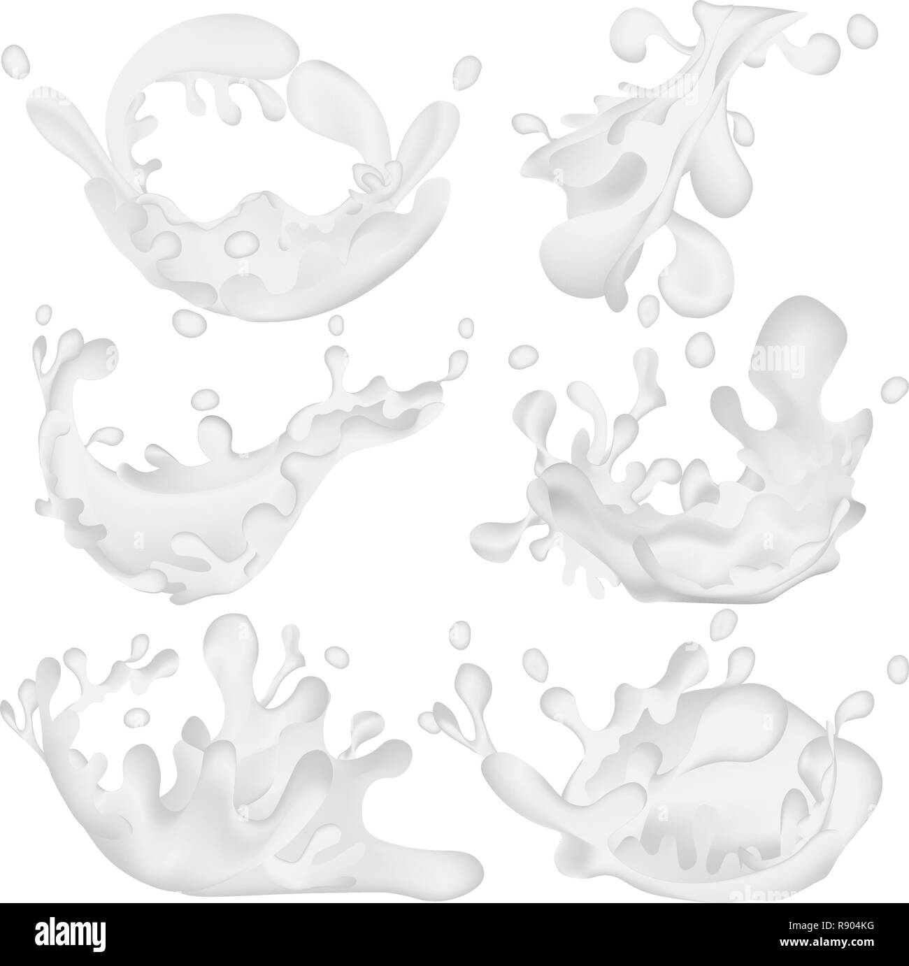Milk Splash Vector Png