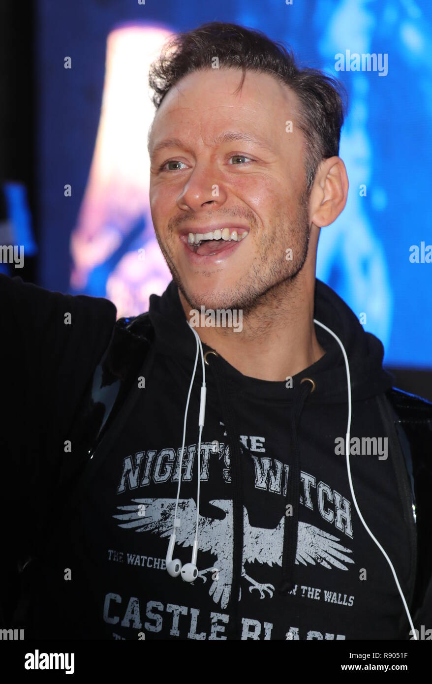 Celebrity dancers and their professional partners arrive at Blackpool ...