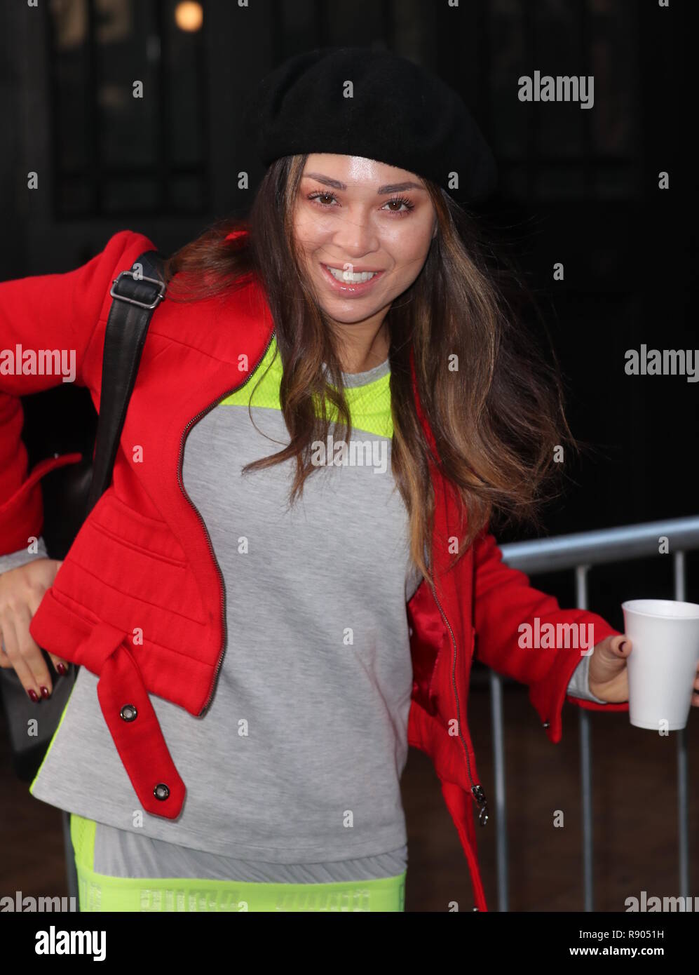 Celebrity dancers and their professional partners arrive at Blackpool ...
