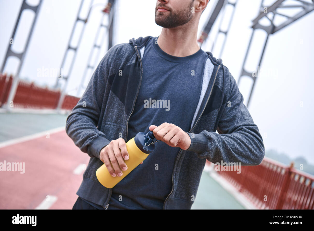 Tired sports person hi-res stock photography and images - Alamy
