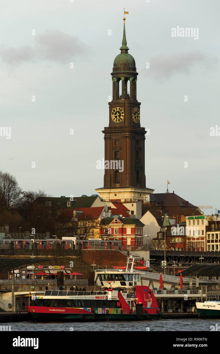Hambourg church hi-res stock photography and images - Alamy