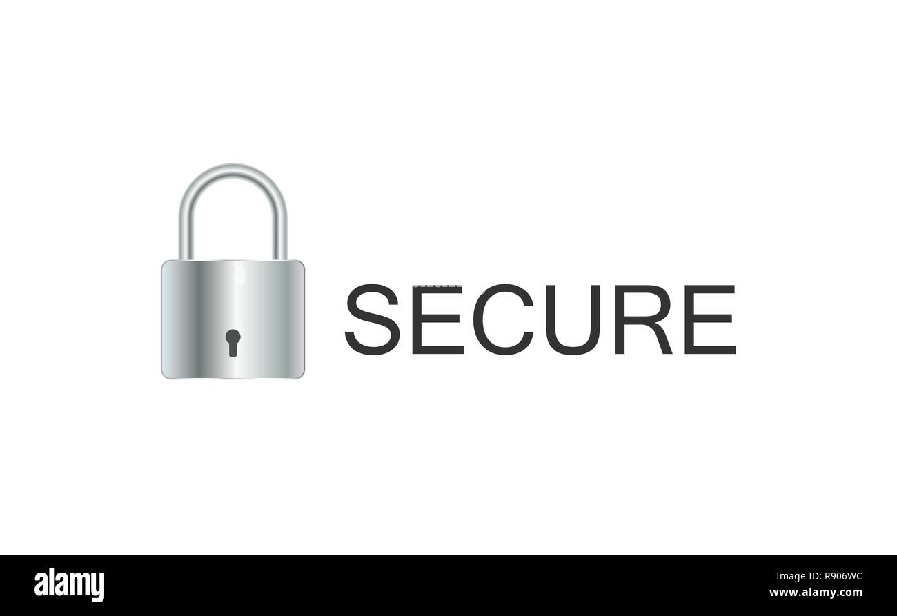 Bank locker on white Stock Vector Images - Alamy