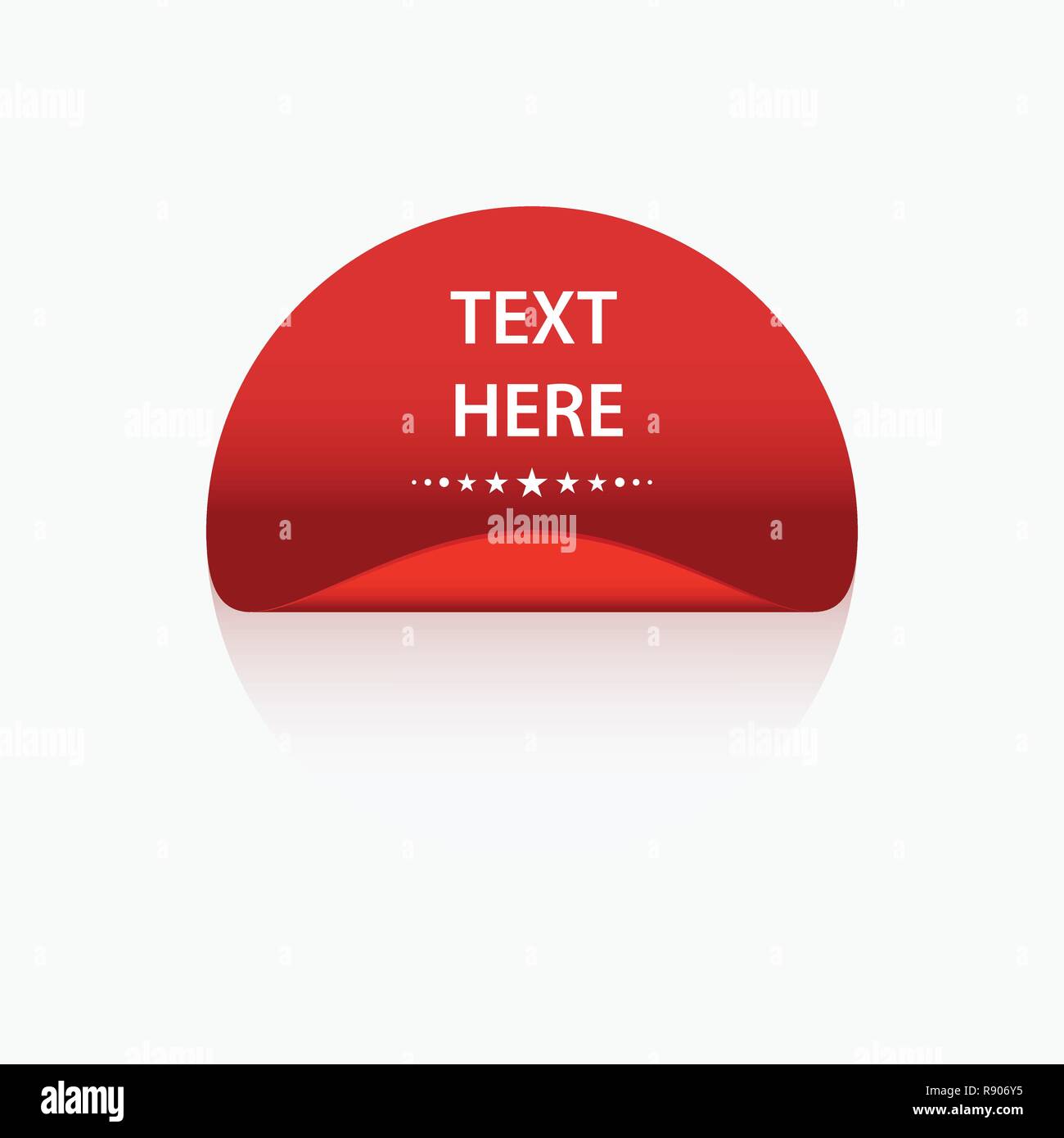 Round curve banner Stock Vector Image & Art - Alamy