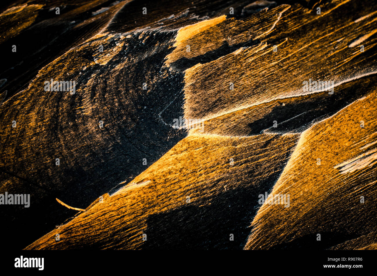 Abstract splintered wood planks background Stock Photo - Alamy