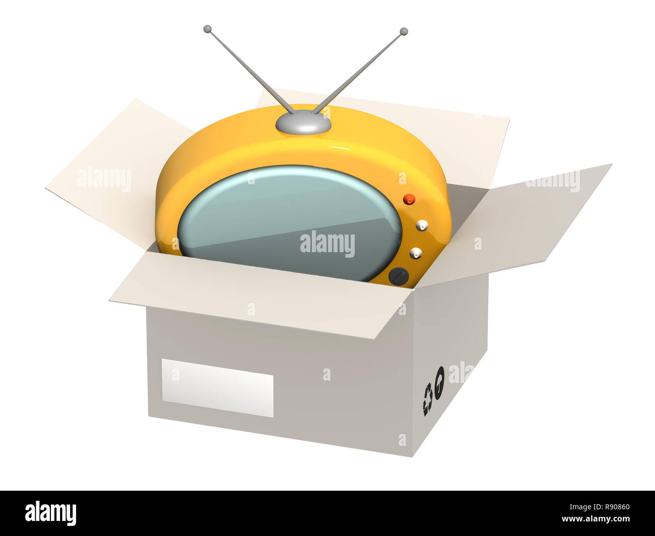 Retro packaging packet hi-res stock photography and images - Alamy