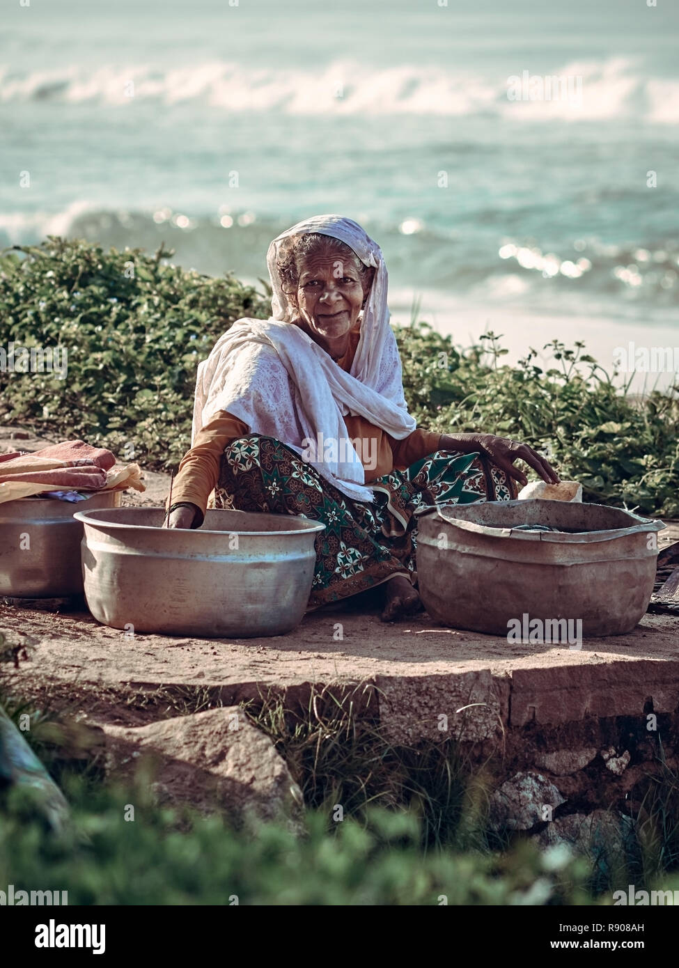 Rural scene in kerala hi-res stock photography and images - Alamy
