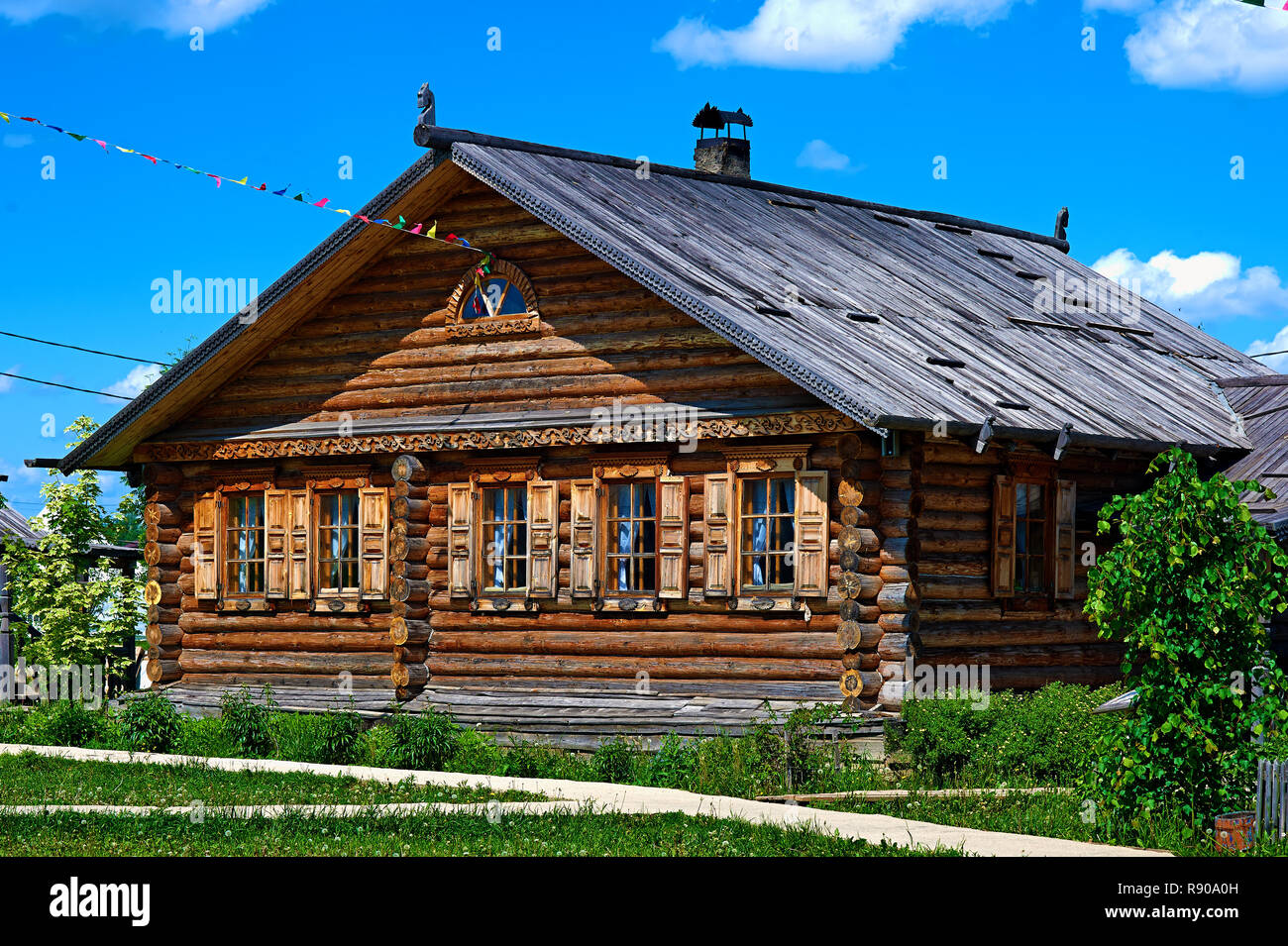 Traditional Russian Cottage Traditional Russian Rural House : R/Sims4