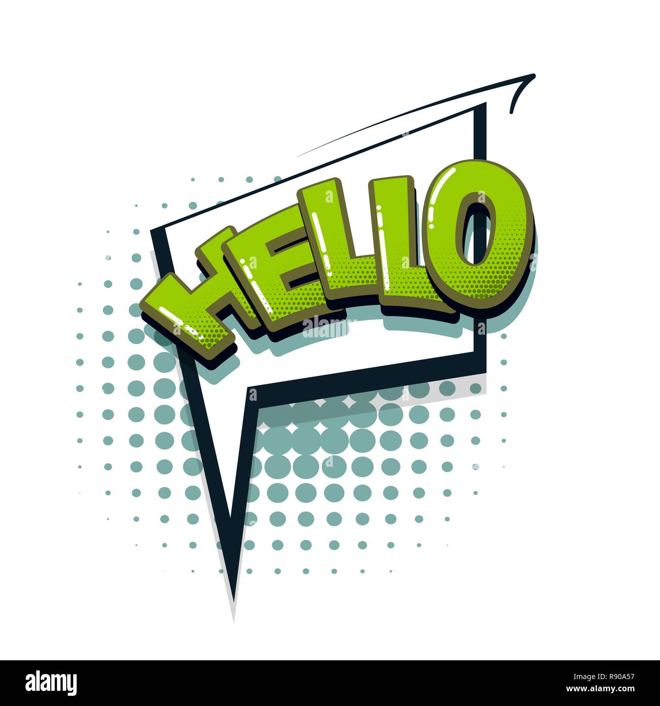 Comic Text Collection Sound Effects Pop Art Style Stock Vector Image And Art Alamy