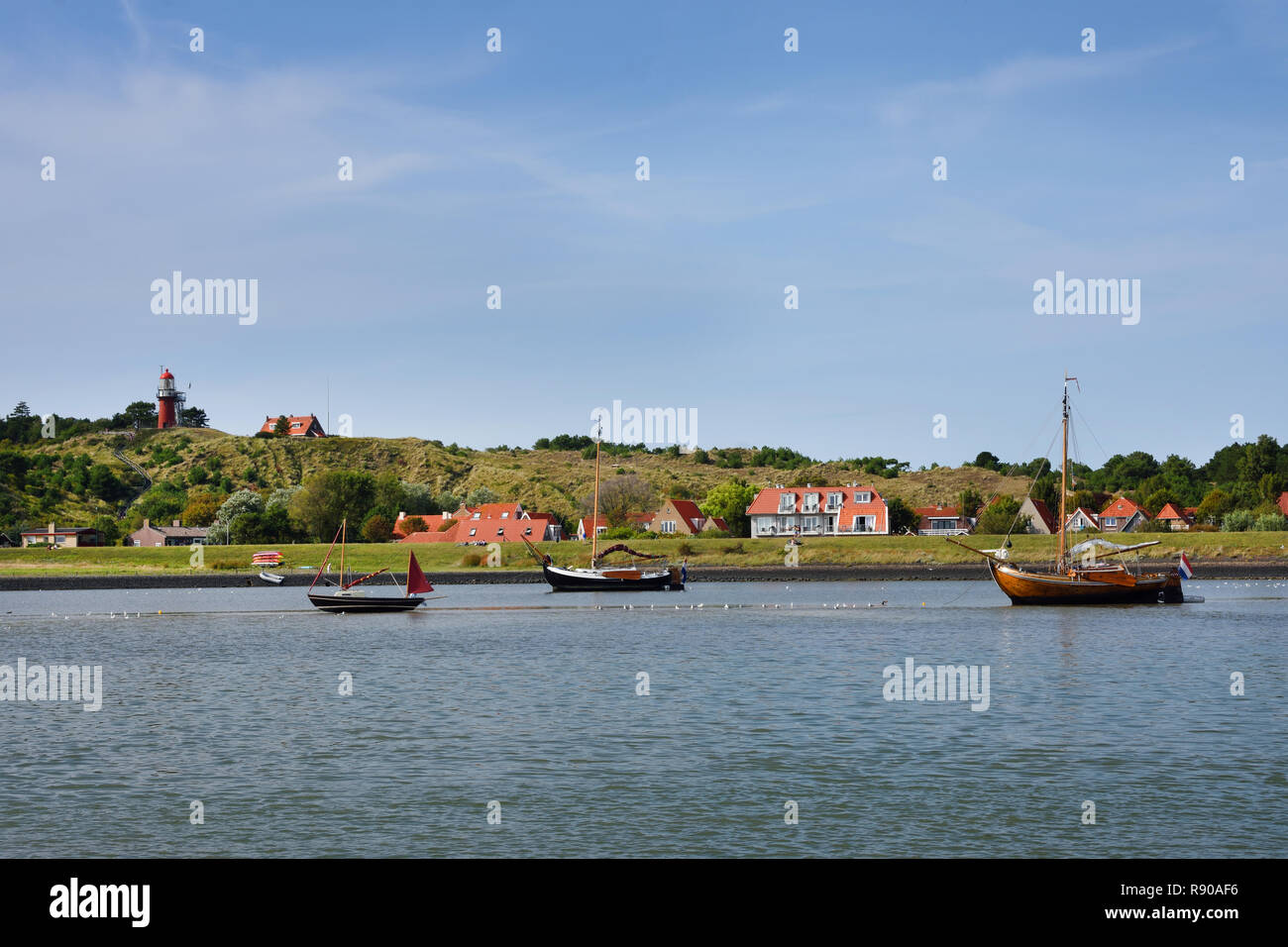 Island Vlieland wadden sea Friesland The Netherlands Stock Photo - Alamy