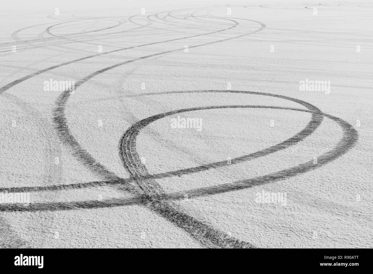 Salt flats utah Black and White Stock Photos & Images - Alamy