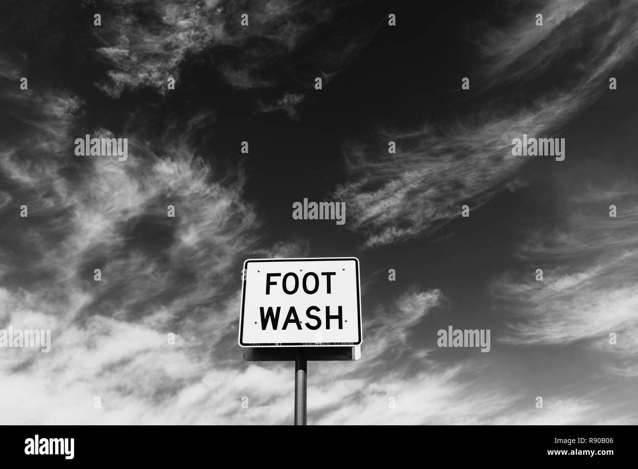 Foot wash hi-res stock photography and images - Alamy