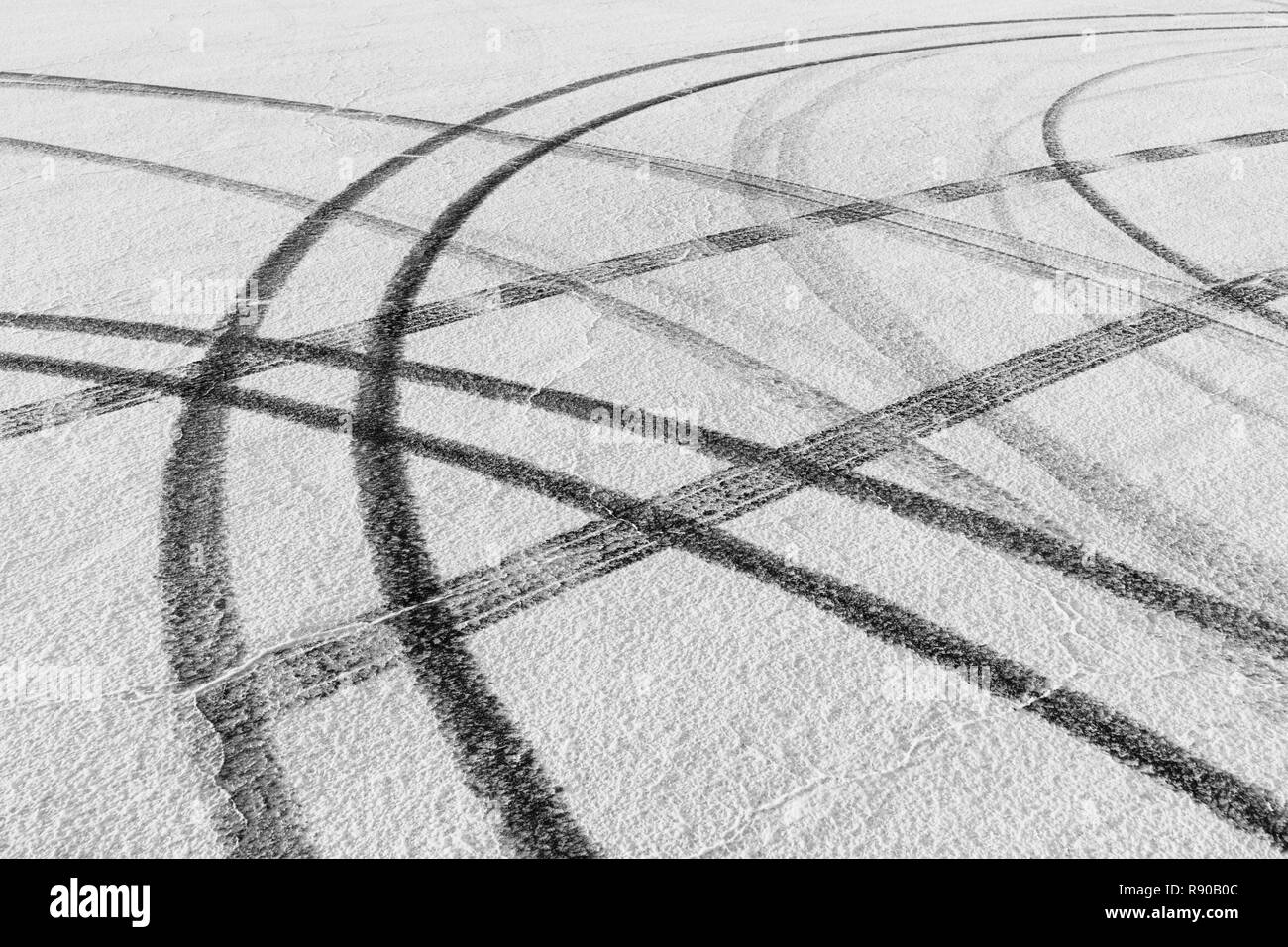 Salt flats utah Black and White Stock Photos & Images - Alamy