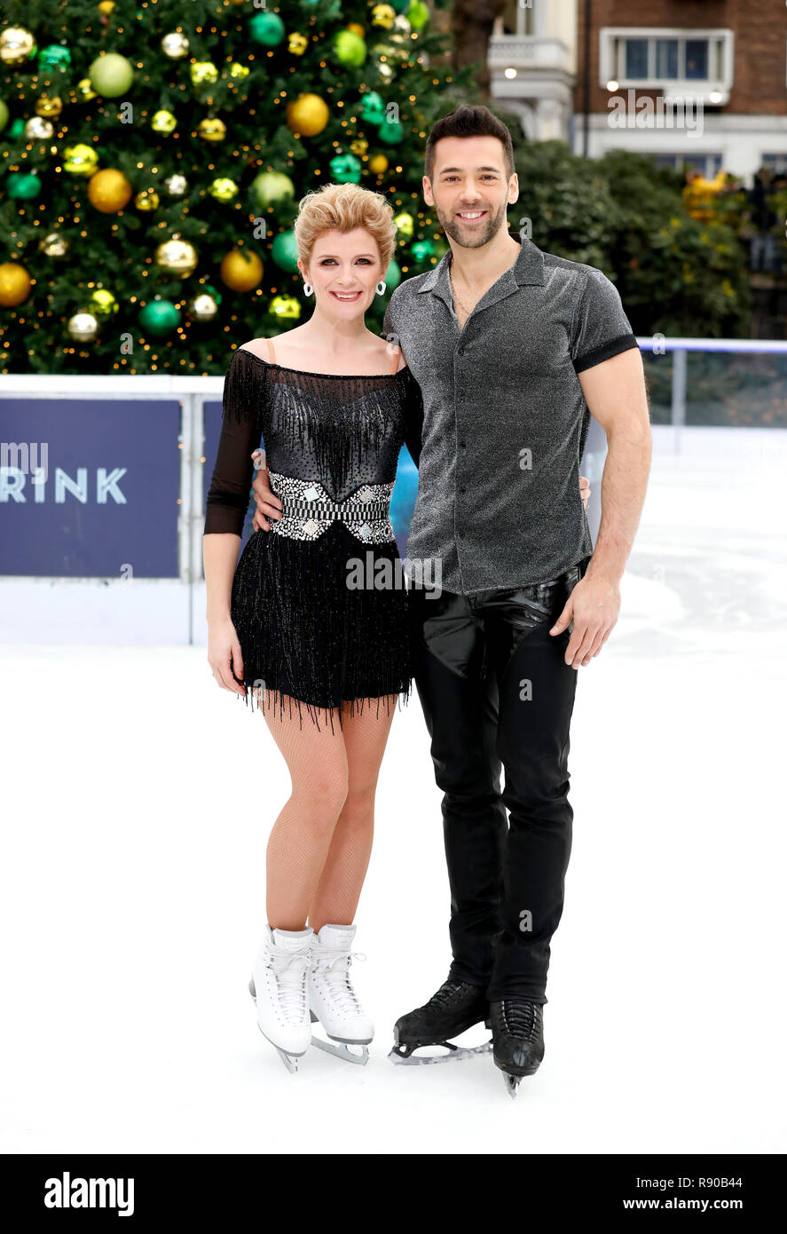 Jane Danson and Sylvain Longchambon during the press launch for the ...